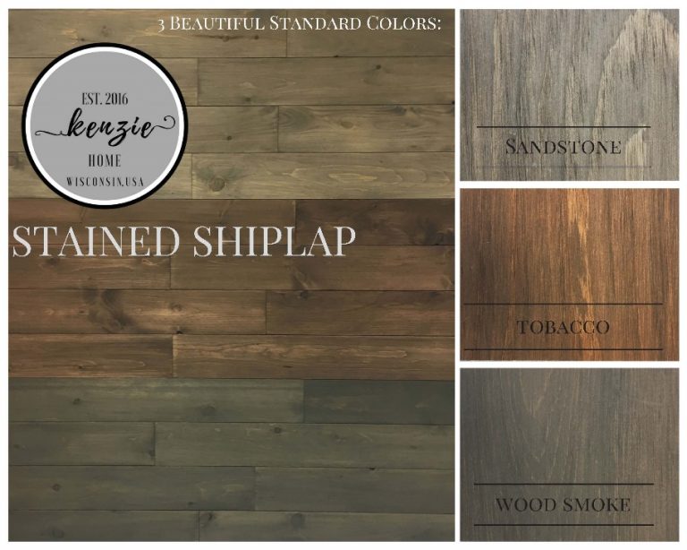 Pre-stained Shiplap - ASA Builders Supply